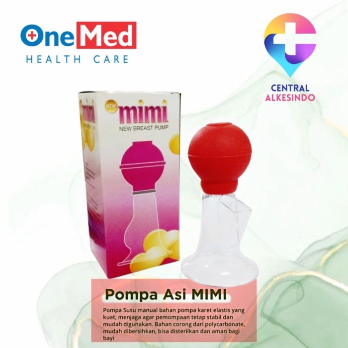 Jual Breast Pump Manual Onemed Pompa Susu Mimi Central Alkesindo ...