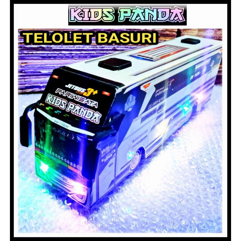 Jual Miniatur Bus AKAP Telolet Basuri full Lampu | Shopee Indonesia