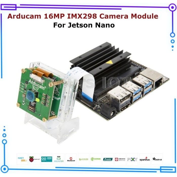 Jual GB99 Arducam 16MP IMX298 Camera Module for Jetson Nano | Shopee ...