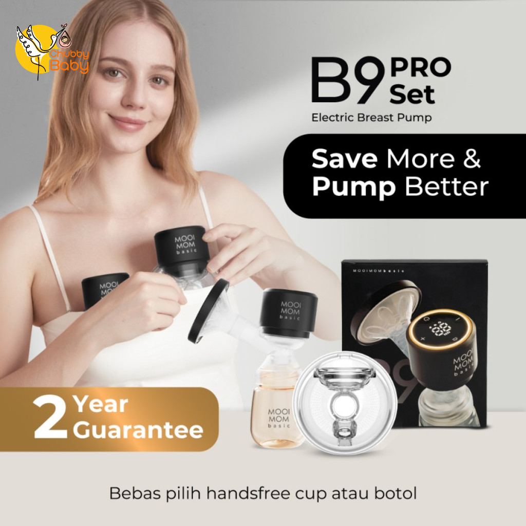 Jual MOOIMOM B9 Pro Electric Handsfree Breast Pump - Pompa Asi | Shopee Indonesia