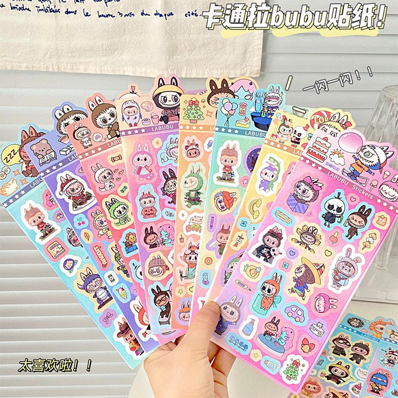 Jual THE VIRAL STORE Sticker gambar labubu lubabu labulabu popmart the ...