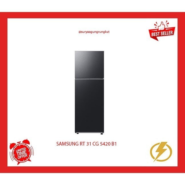 Jual KULKAS SAMSUNG 2 PINTU 305 LITER 170 WATT - RT 31 CG 5420 B1 ...