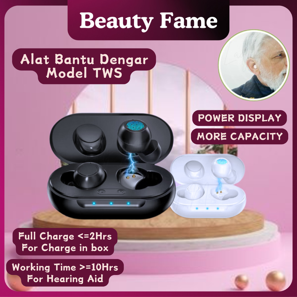 Jual Beauty Fame GARANSI 1 TAHUN Alat Bantu Dengar Care Nirkabel untuk Membantu Lansia untuk ...