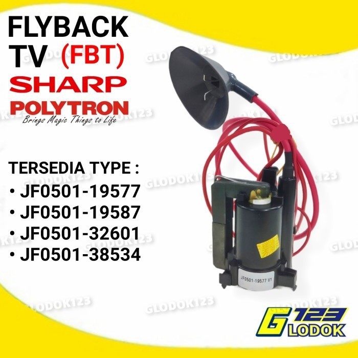 Jual Flyback Playback FBT TV Polytron Sharp JF0501 19577 19587 32601 38534 | Shopee Indonesia