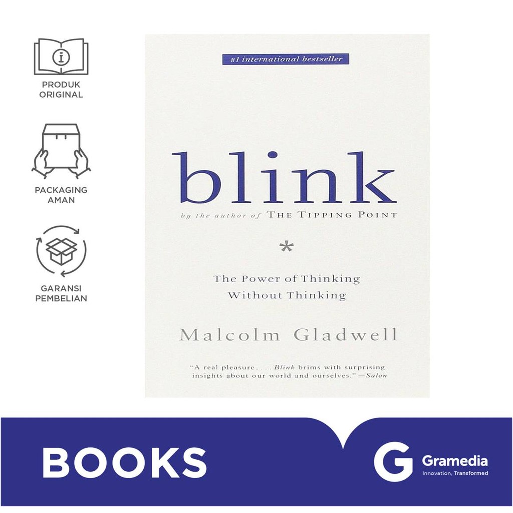 Jual Blink - Gladwell, Malcolm (Malcolm Gladwell) | Shopee Indonesia