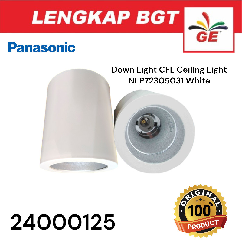 Jual Outbow Downlight CFL Ceiling Lamp Panasonic NLP72305 - White ...