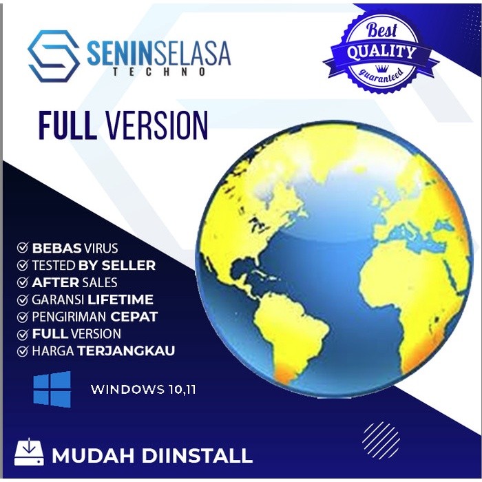 Jual Software Unduh Peta: AllMapSoft Universal Maps Downloader 10 [WIN] | Shopee Indonesia