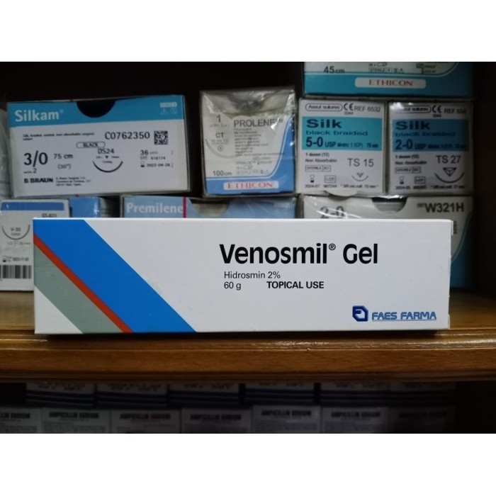 Jual Venosmil gel 60 gram hidrosmin 2% /tube | Shopee Indonesia