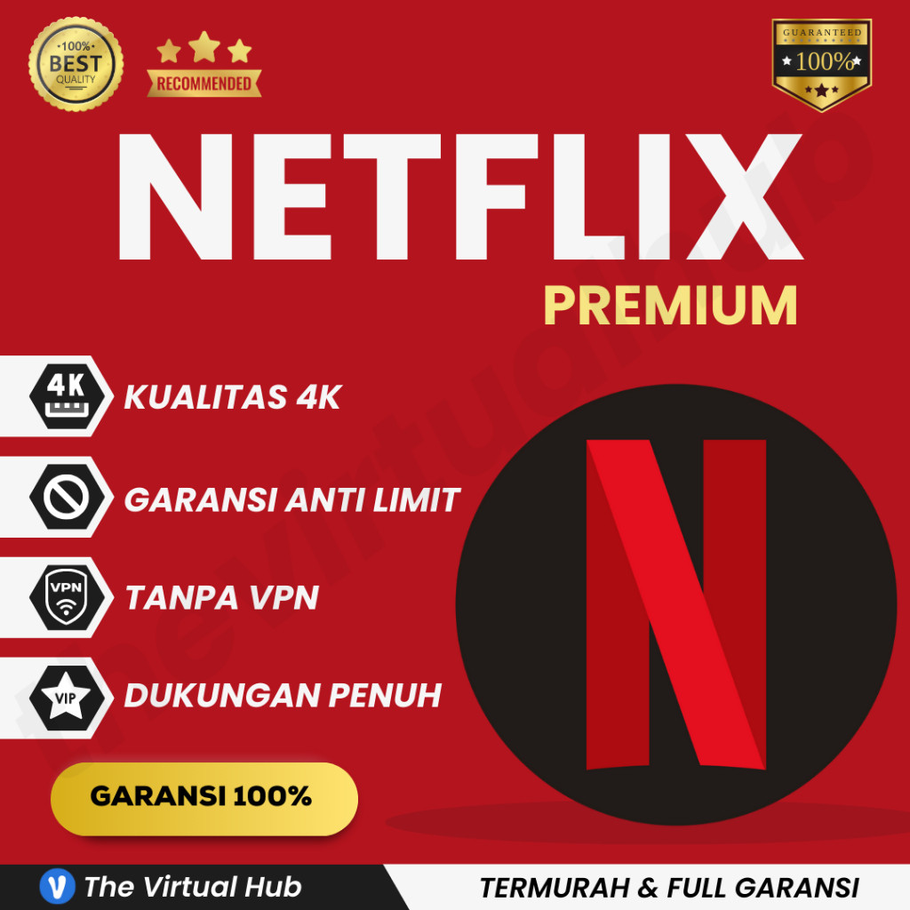 Jual NETFLIXX ANTI LIMIT (GARANSI PENUH | PRIVATE | TERMURAH) | Shopee Indonesia