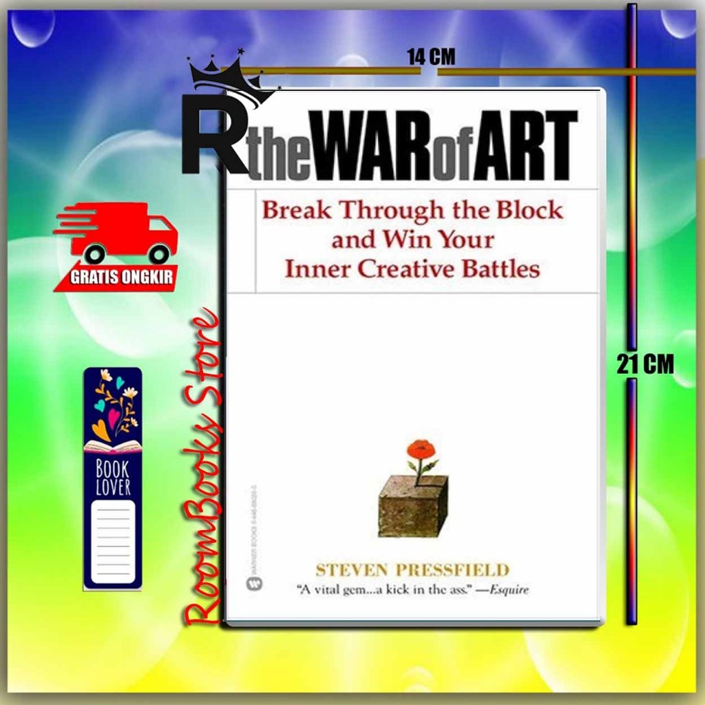 Jual Buku The War of Art: Break Through the Blocks and Win Your Inner ...