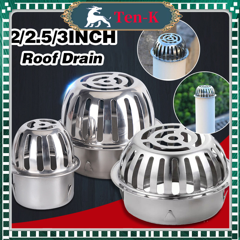 Jual Roof Drain / Dak Atap Saringan Got / Talang Air Atas Stainless ...