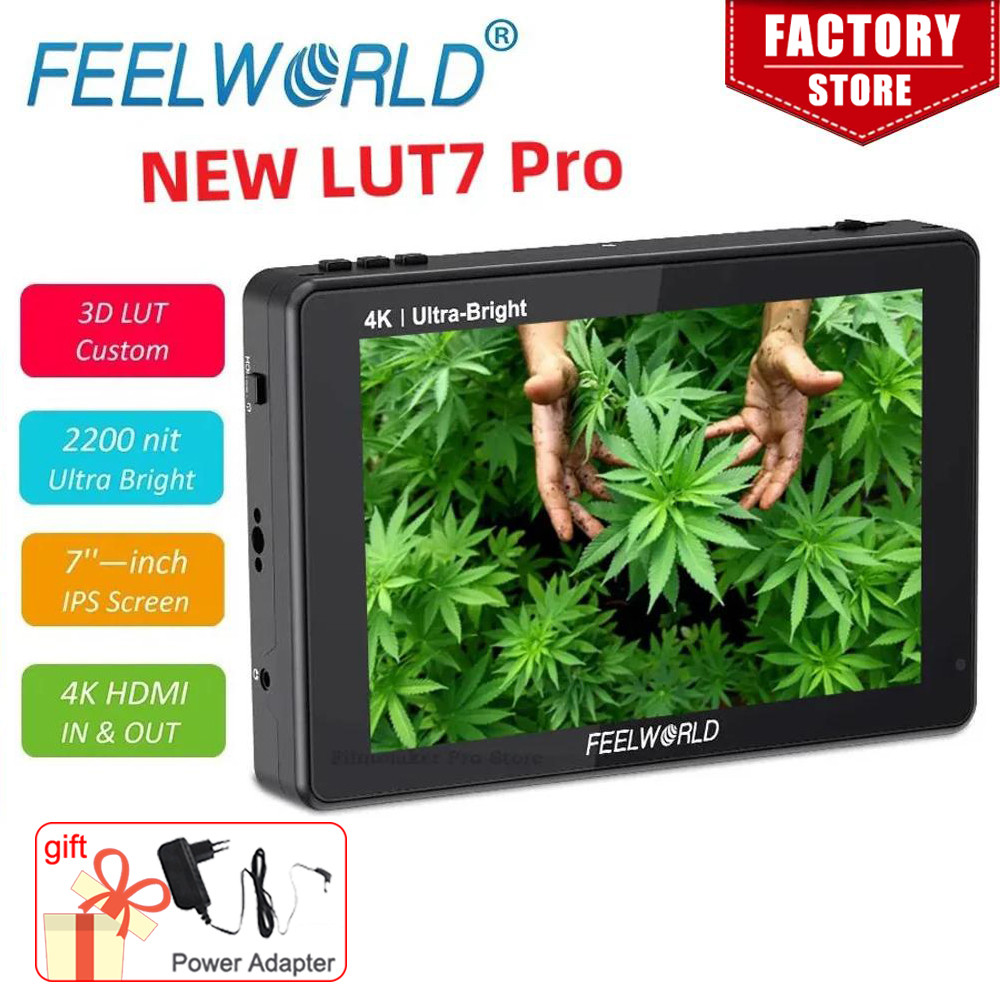Jual Feelworld LUT7 Pro 7 Inch 2200Nits Touchscreen Camera Veld Monitor ...