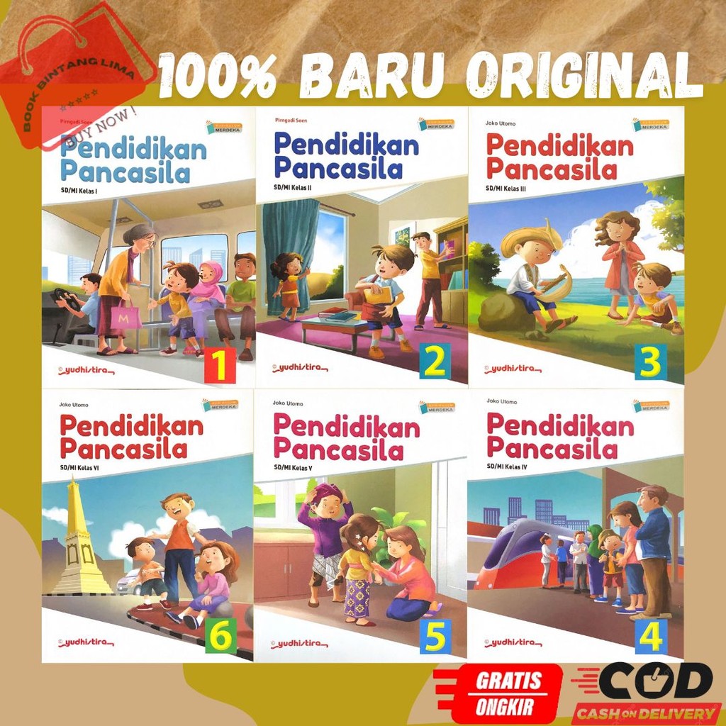 Jual Buku Kurikulum Merdeka Widya Pendidikan Pancasila Kelas 1 2 3 4 5 6 SD/MI Penerbit ...