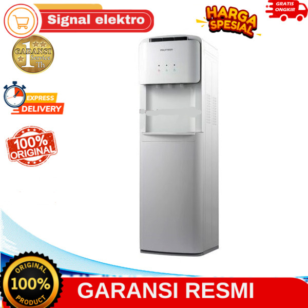 Jual Dispenser Polytron PWC 600 Galon Bawah 3 Kran Electrik Cooling ...