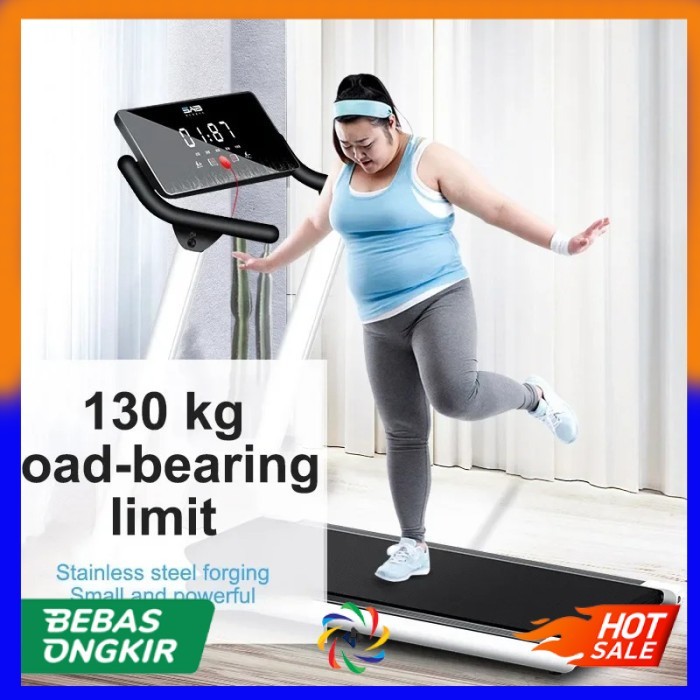 Jual A1 Treadmill Fitness Lipat Foldable Electric LED Display | Shopee ...