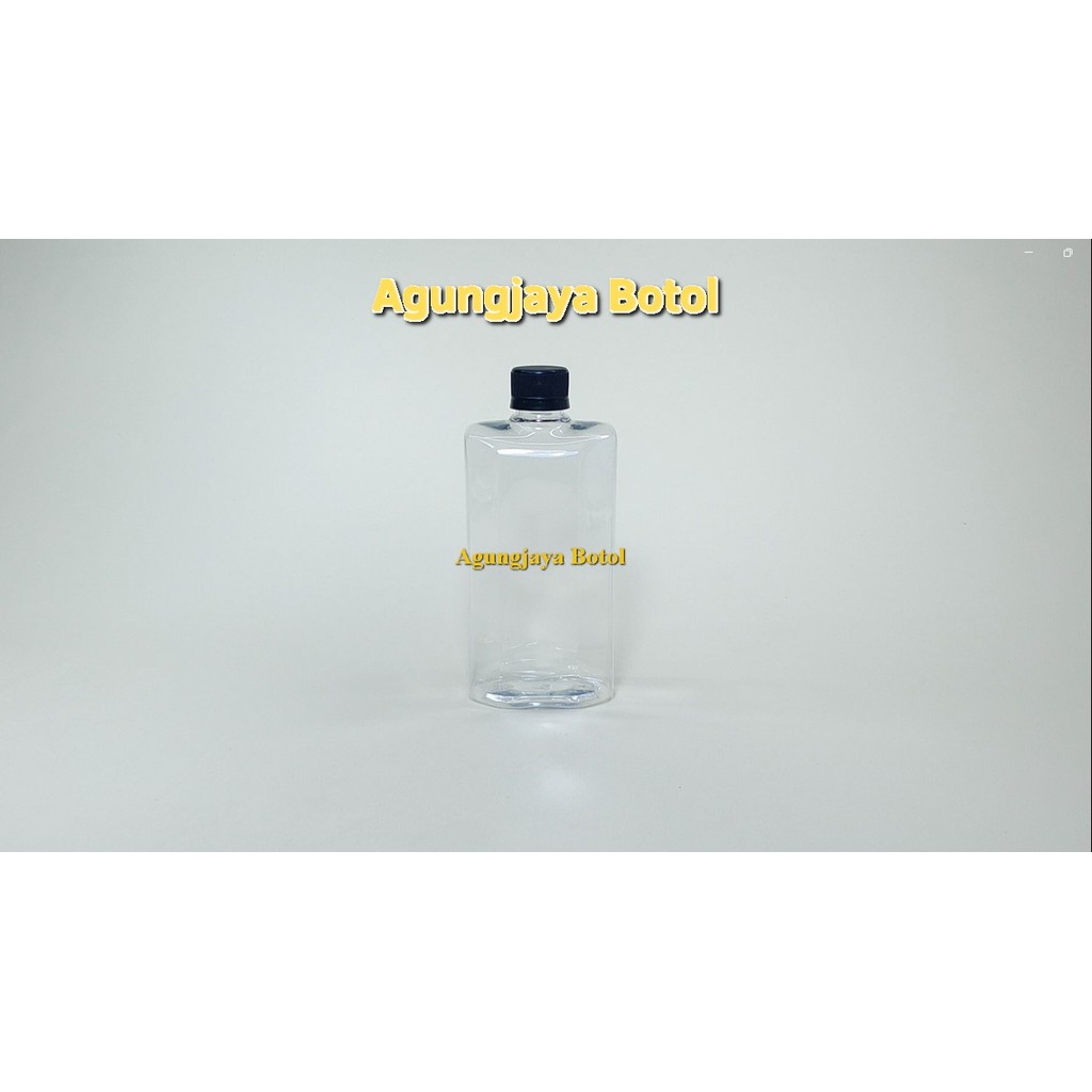 Jual Botol Plastik 500 Ml Gepeng Natural Tutup Sanno / Tutup Pocari / Botol Plastik / Botol Pet ...