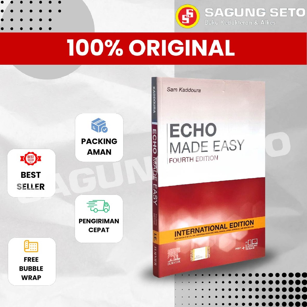 Jual BUKU ECHO MADE EASY 4ED / KARDIOLOGI | Shopee Indonesia