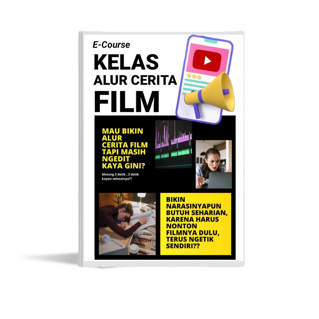Jual Ecourse: Kelas Alur Cerita Film - Editing Mudah, Tanpa Nonton dan ...