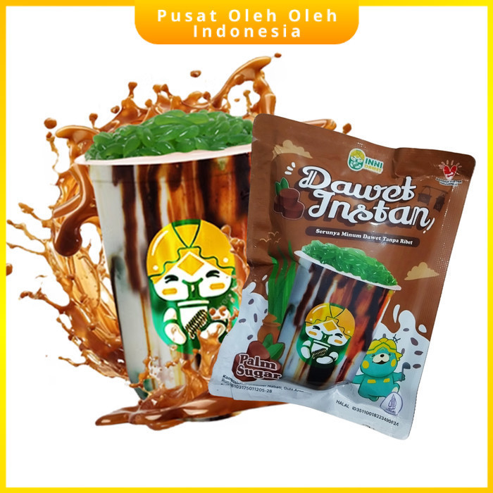 Jual Minuman Dawet Instan Rumput Laut Cendol Segar Praktis Tradisional ...