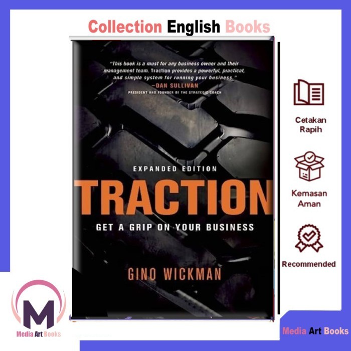 Jual Traction: Get a Grip on Your Business - Gino Wickman (English ...