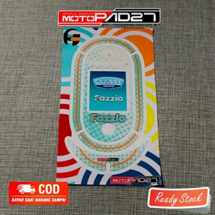 Jual [Assesoris Motor New] Stiker Fazzio Antigores spido Fazzio Cover ...