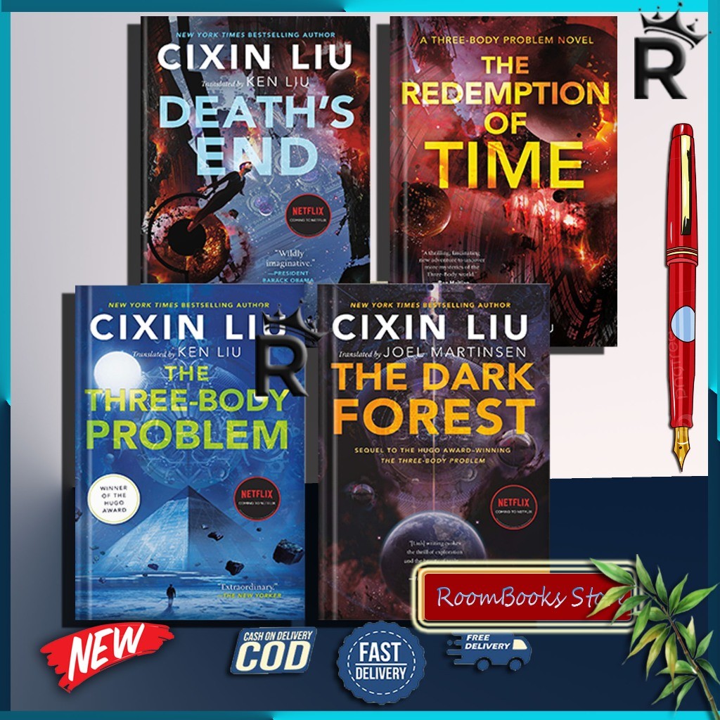 Jual The Three-Body Problem (4 book series) Dark Forest | Death's End | Redemption of Time by ...
