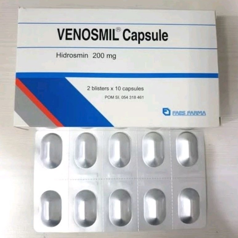 Jual VENOSMIL 200 MG STRIP 10 KAPSUL | Shopee Indonesia