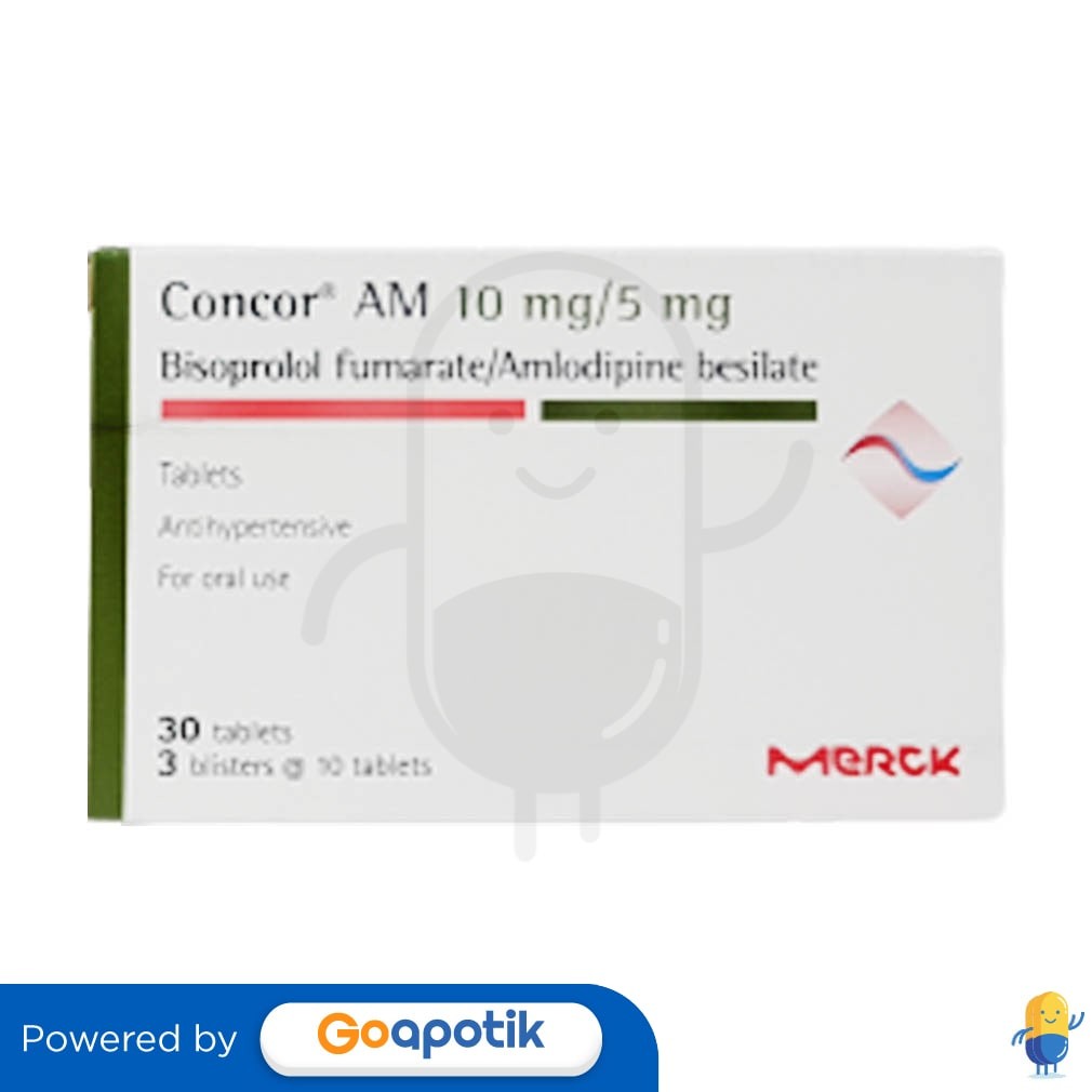 Jual Concor Am 10 Mg/5 Mg Box 30 Tablet / Hipertensi | Shopee Indonesia