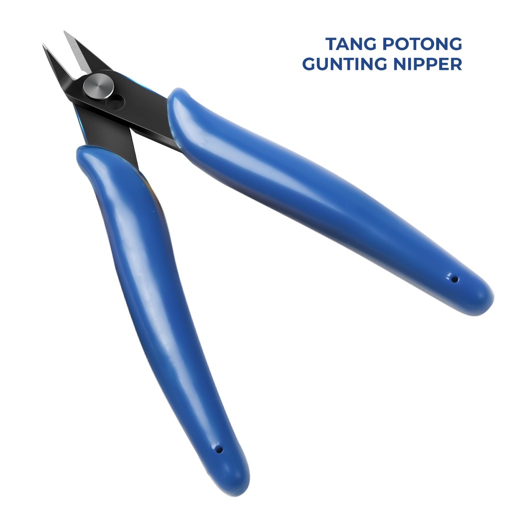 Jual Tang Potong Kawat kabel 5Inch Micro Nipper Wire With Soft Spring- 6784 | Shopee Indonesia