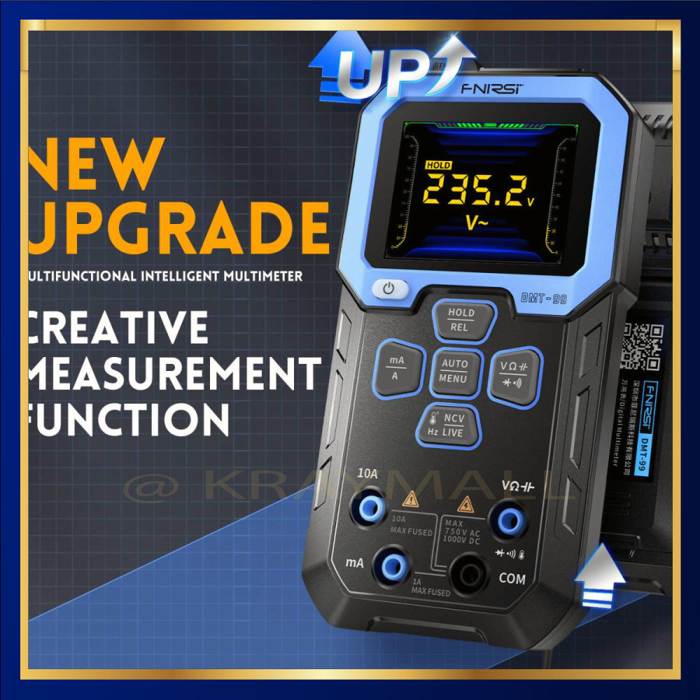 Jual Digital Multimeter Multitester Portable LCD 1500mAh 10000 Count ...