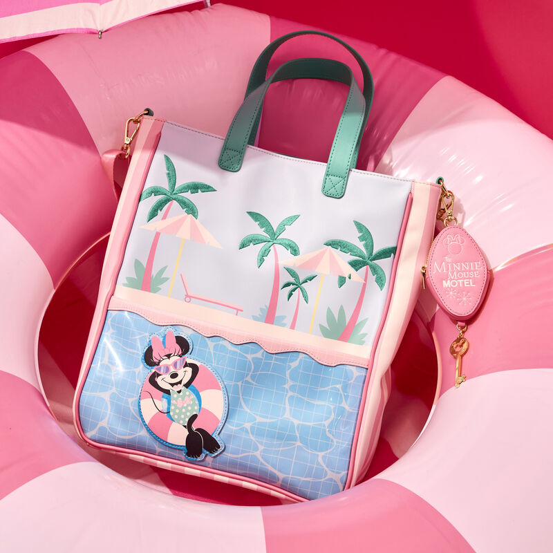 Jual Loungefly Disney Minnie Mouse Vacation Style Poolside Tote Bag ...