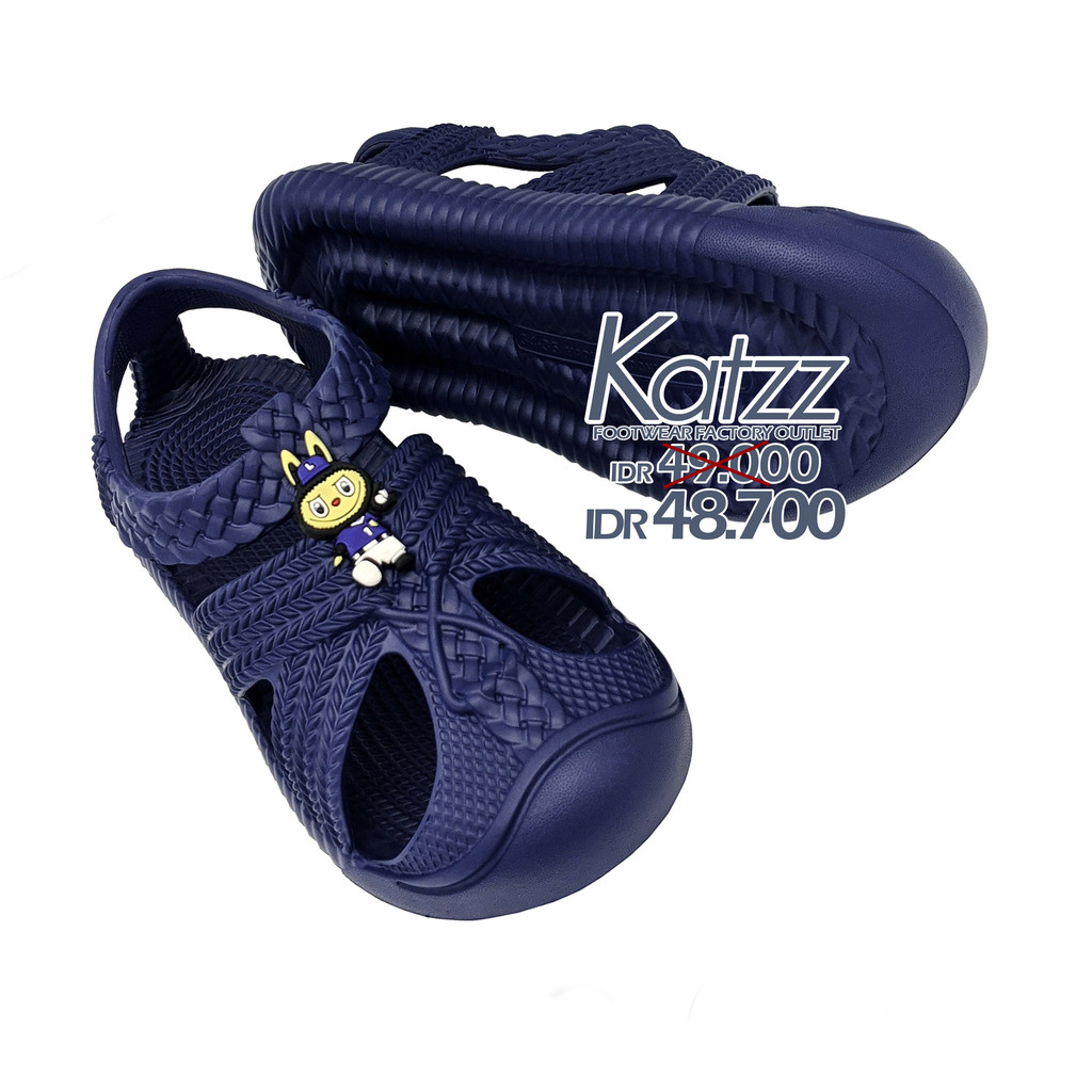 Jual Katzz - Sandal Sepatu Anak Menggemaskan Uk 24 - 35 / Sandal Dengan ...