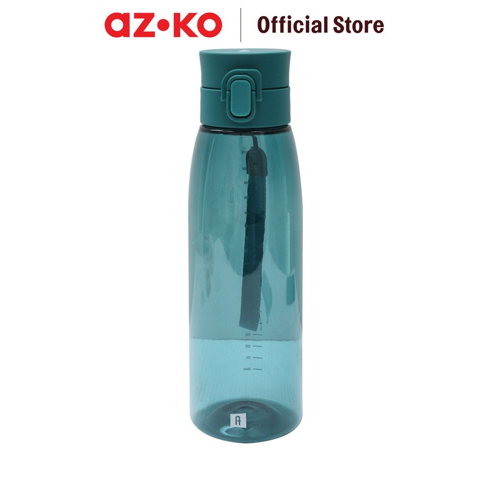 Jual AZKO Ataru 1 ltr Botol Minum Tritan Dengan Strap - Hijau Water ...