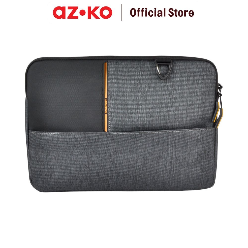 Jual AZKO Passport Filson Tas Laptop - Abu-Abu Tas Jinjing Selempang ...