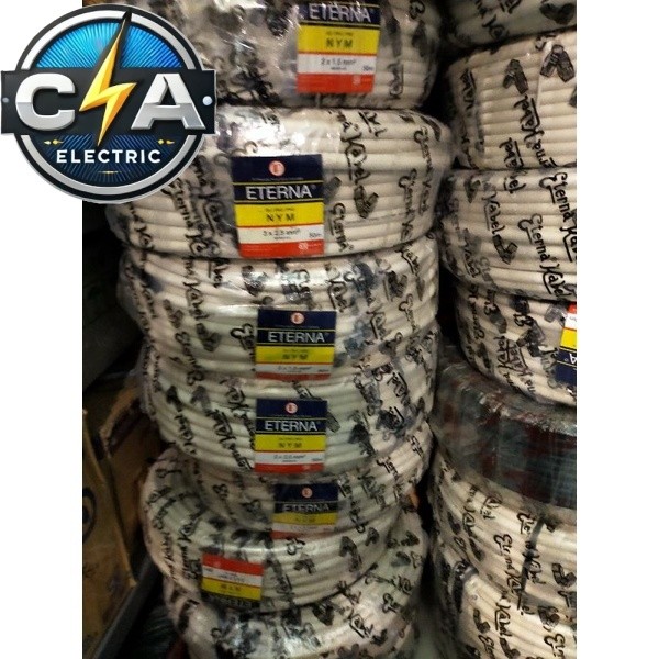 Jual KABEL NYM 2X1,5MM ETERNA | Shopee Indonesia