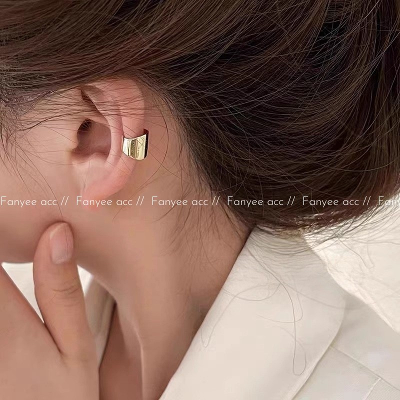 Jual [Fanyee] Anting Lingkaran Polos Mode Serbaguna Vintage yang ...