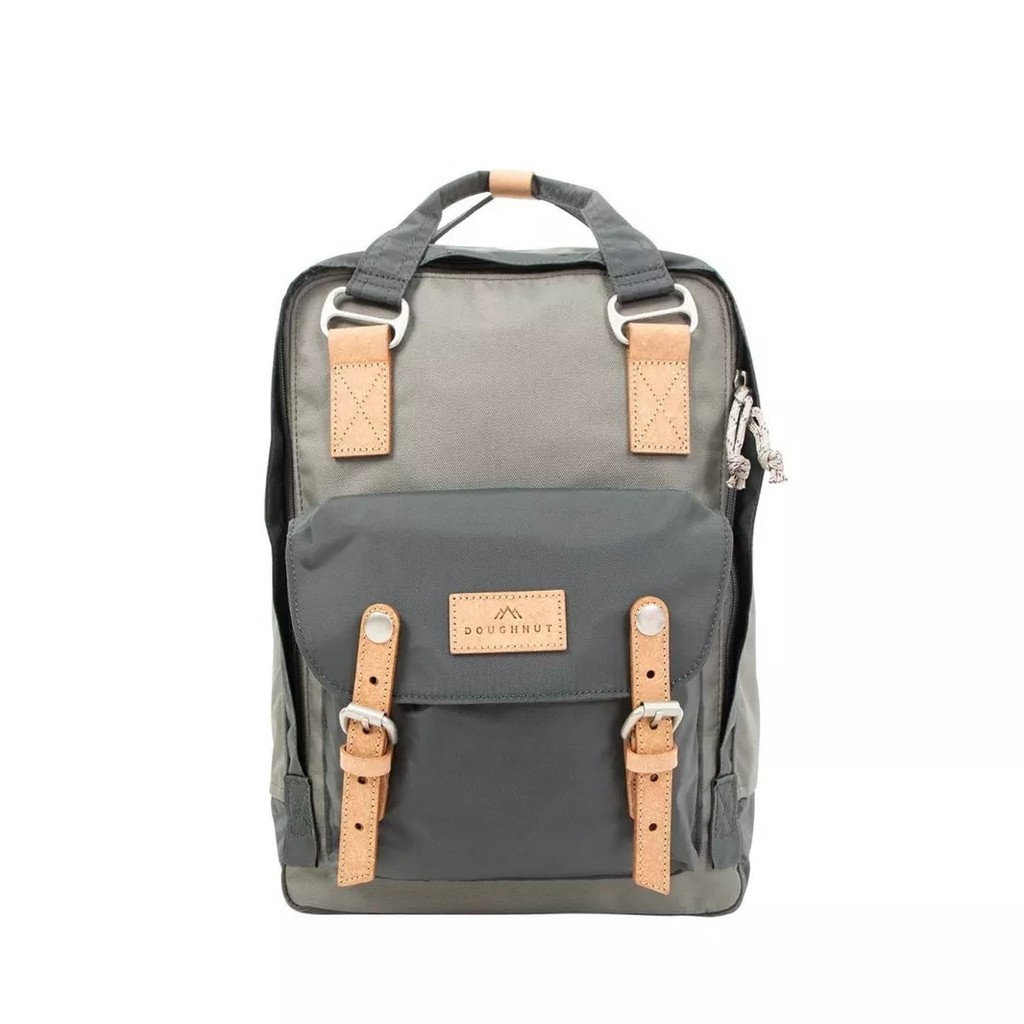 Jual Doughnut Macaroon Euro Grey x Dark Grey Tas Ransel D010E24C-0605-F ...