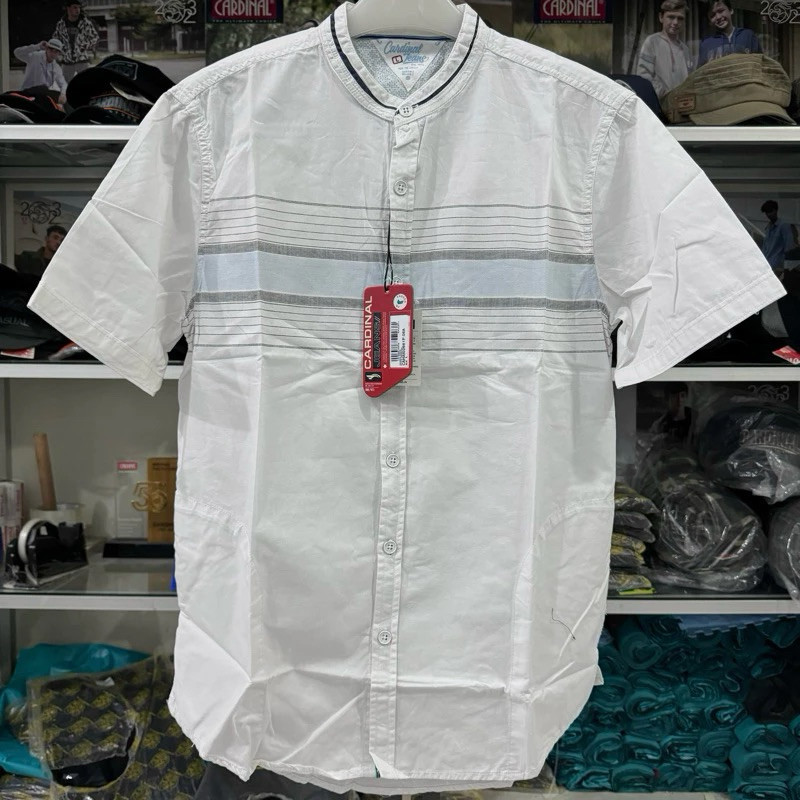 Jual ZE17 Baju Koko Cardinal Pendek / Kemeja Koko Cardinal Original ...