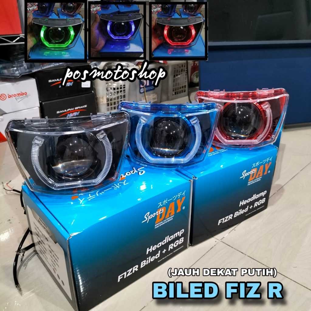 Jual Lampu Depan FizR biled / Vega Lama lampu depan LED Headlamp Yamaha ...