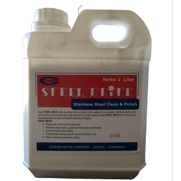 Jual Stainless Steel Cleaner 1 kg- Steel Brite Pembersih Karat Panci ...