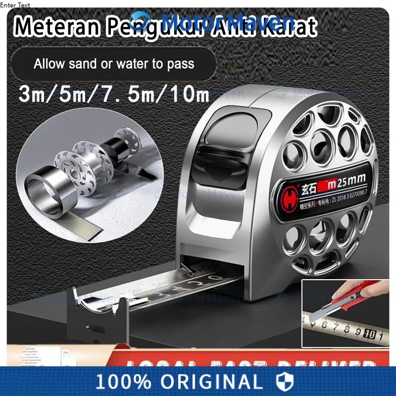 Jual Pita pengukur Meteran 3/5/7.5 Meter Paling Kuat/Meteran Digital ...