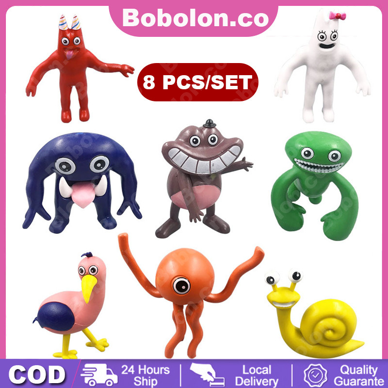Jual Bobolon.co 8 Pcs Figure Garten of Banban Opila Stinger Flynn Josh ...