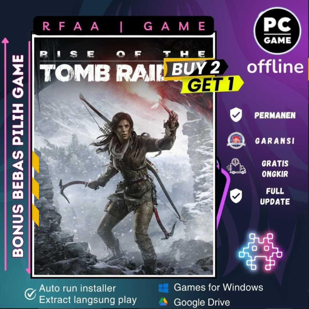 Jual RISE OF THE TOMB RAIDER | GAME PC - LAPTOP - DL | Shopee Indonesia