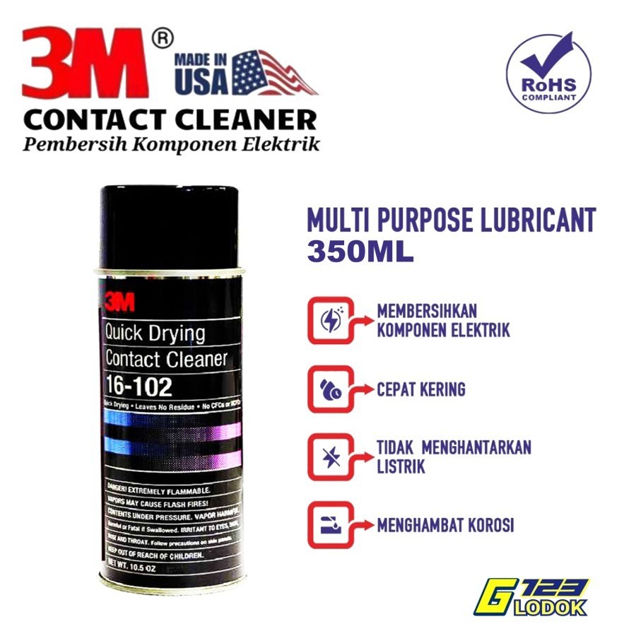 Jual Pembersih Elektrik Elektronik Kontak Contact Cleaner 3M Original ...