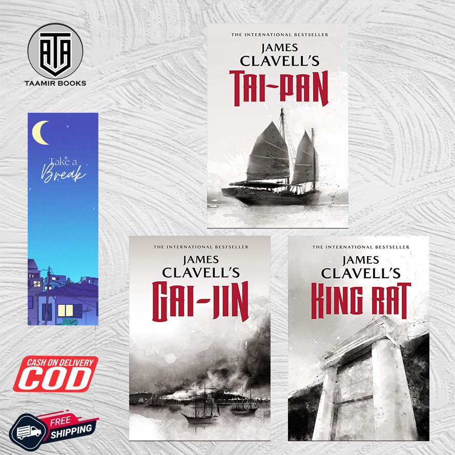 Jual The Asian Saga (6 book series) by James Clavell (English Version ...