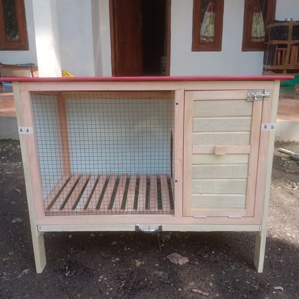 Jual Kandang Kelinci minimalis Full Kayu Kandang Marmut | Shopee Indonesia