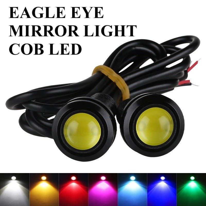 Jual LUCKYMALL LAMPU LED SOROT EAGLE EYE MATA ELANG MIRROR LIGHT NO FLASH SUPER QUALITY BRIGHT ...