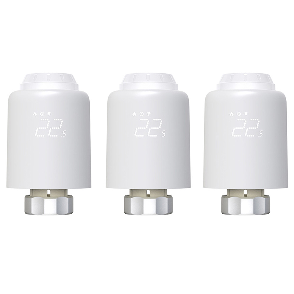 Jual Tuya Smart WiFi Thermostat Radiator TRV Programmable Thermostatic ...