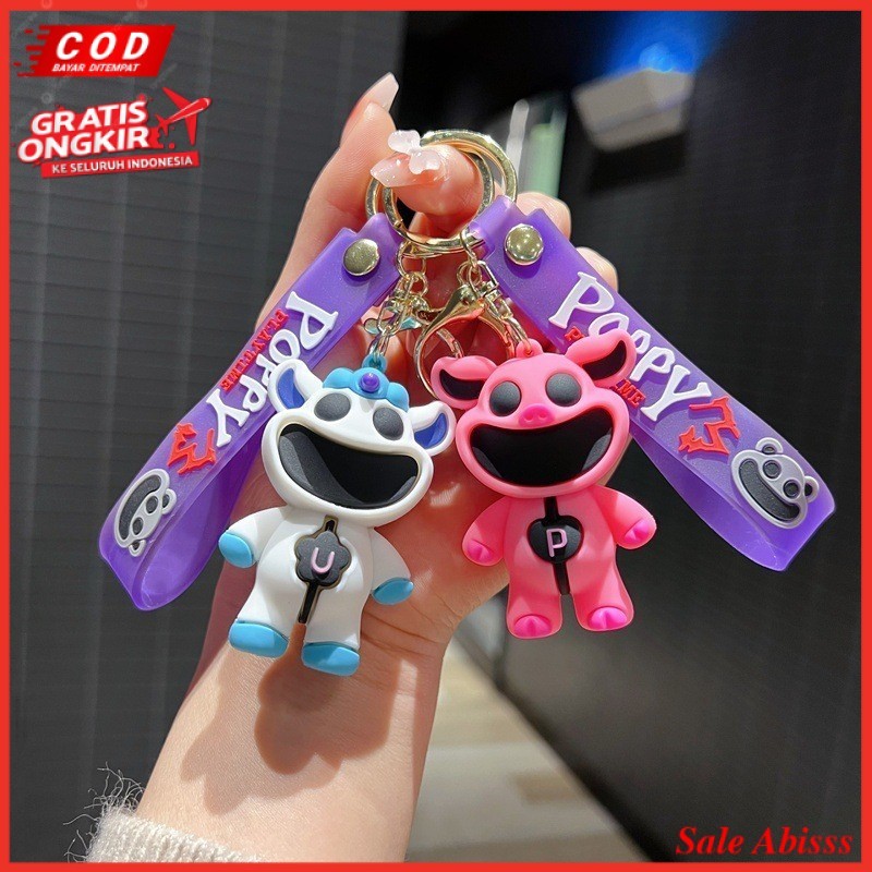 Jual 39. Gantungan Kunci Poppy Playtime Catnap Keychain Kucing Monster ...