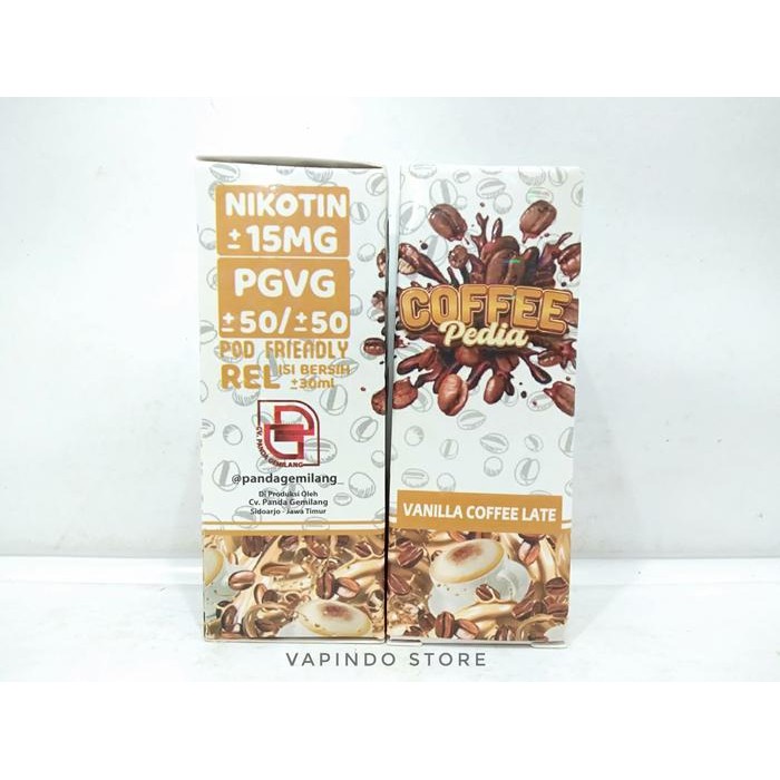 Jual PODS FRIENDLY COFFEE PEDIA VANILLA 30ML 15MG COFFEEPEDIA MAJAPAHIT ...